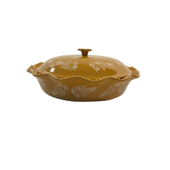 Temptations | Kitchen | Temptations By Tara Floral Lace 9 Pie Casserole ...